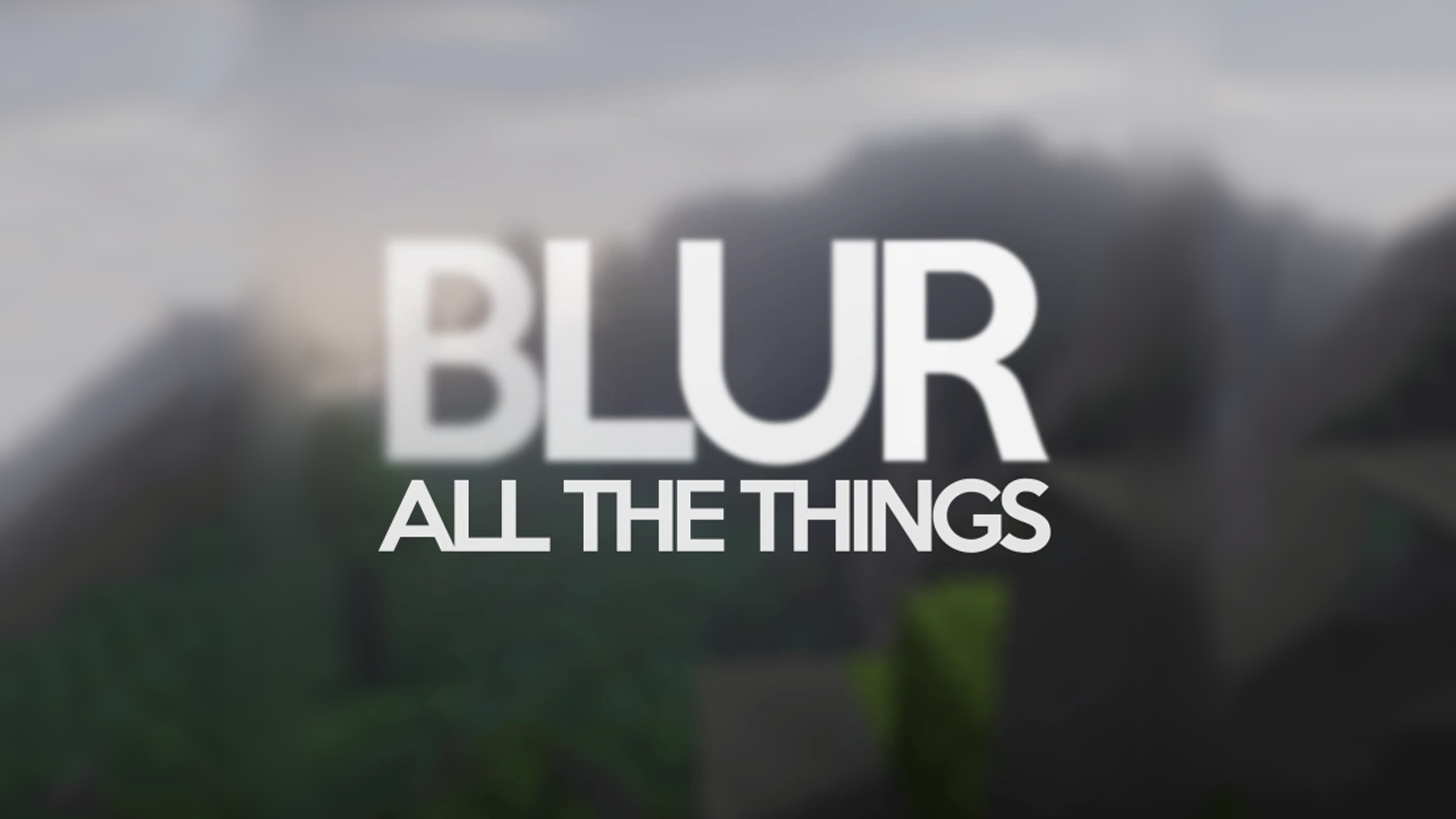Мод Blur для Minecraft • Модификации в EightySeven Mods