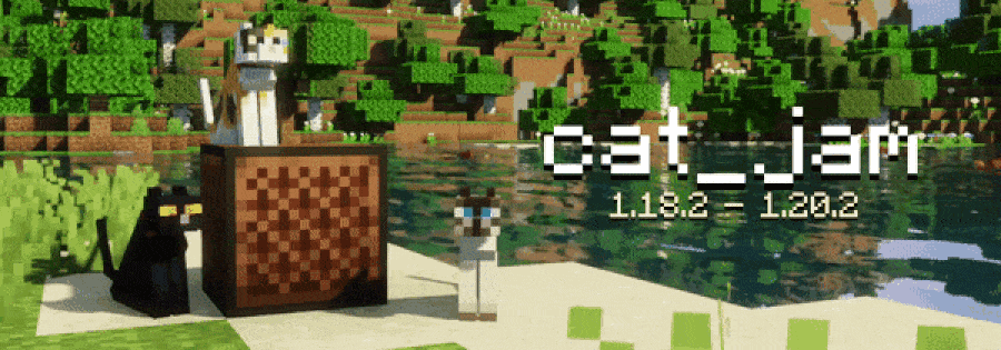 Мод cat_jam для Minecraft • Модификации в EightySeven Mods
