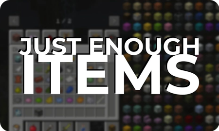 Мод Just Enough Items для Minecraft • Модификации в EightySeven Mods