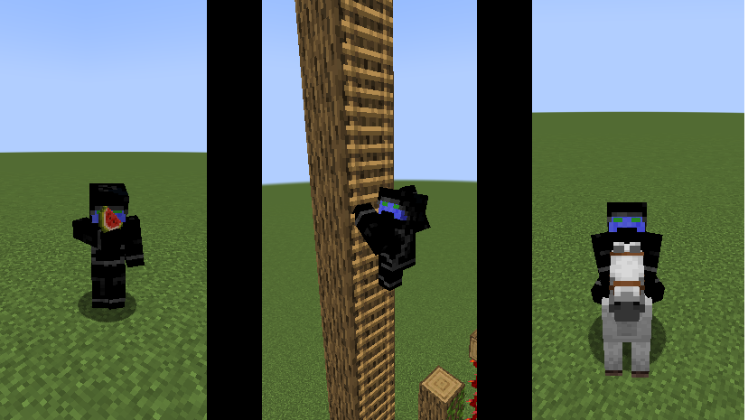 Мод Serious Player Animations для Minecraft • Модификации в EightySeven Mods